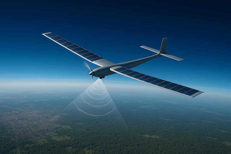 HAPSとは？成層圏を飛ぶ無人航空通信プラットフォーム | 格安スマホ・格安SIMの基礎知識 | HISモバイル